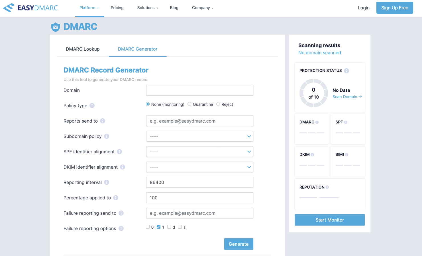 Azure Dmarc Setup How To Add Dmarc Record To Azure Dns Easydmarc