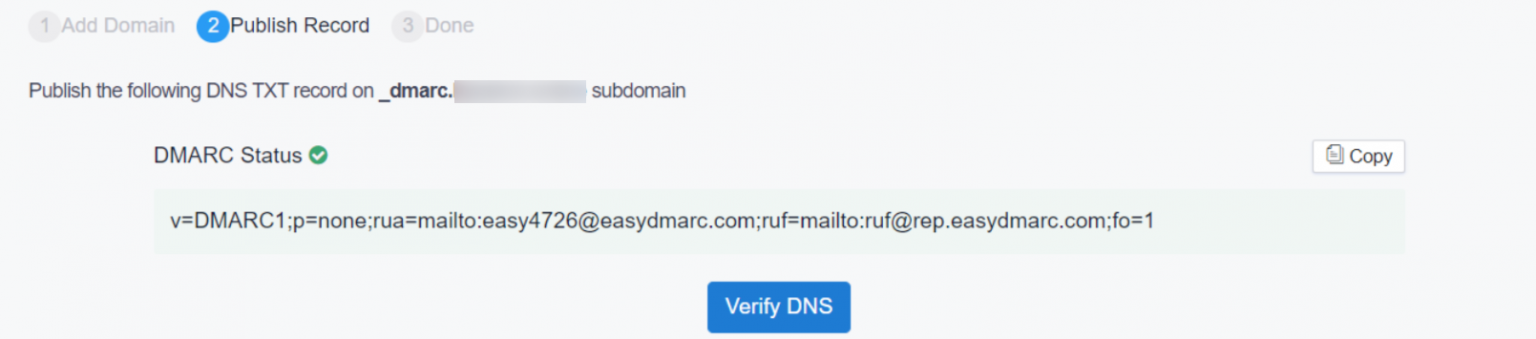 Como Implementar DMARC con EasyDMARC | EasyDMARC