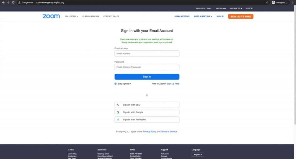 Zoom phishing scam aims to steal login credentials | EasyDMARC