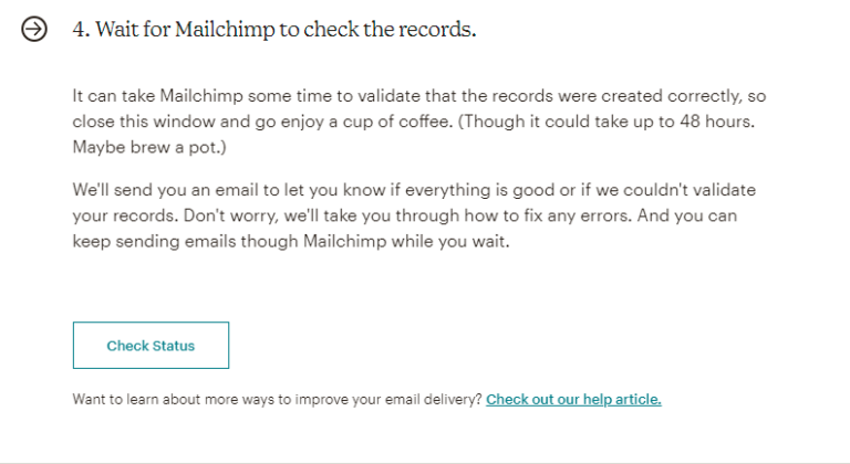Mailchimp Authentication Setup: Step by Step | EasyDMARC