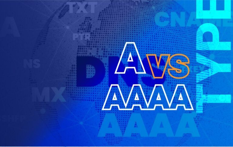 Registros A frente a Registros AAAA | EasyDMARC Registros A frente a Registros AAAA | EasyDMARC