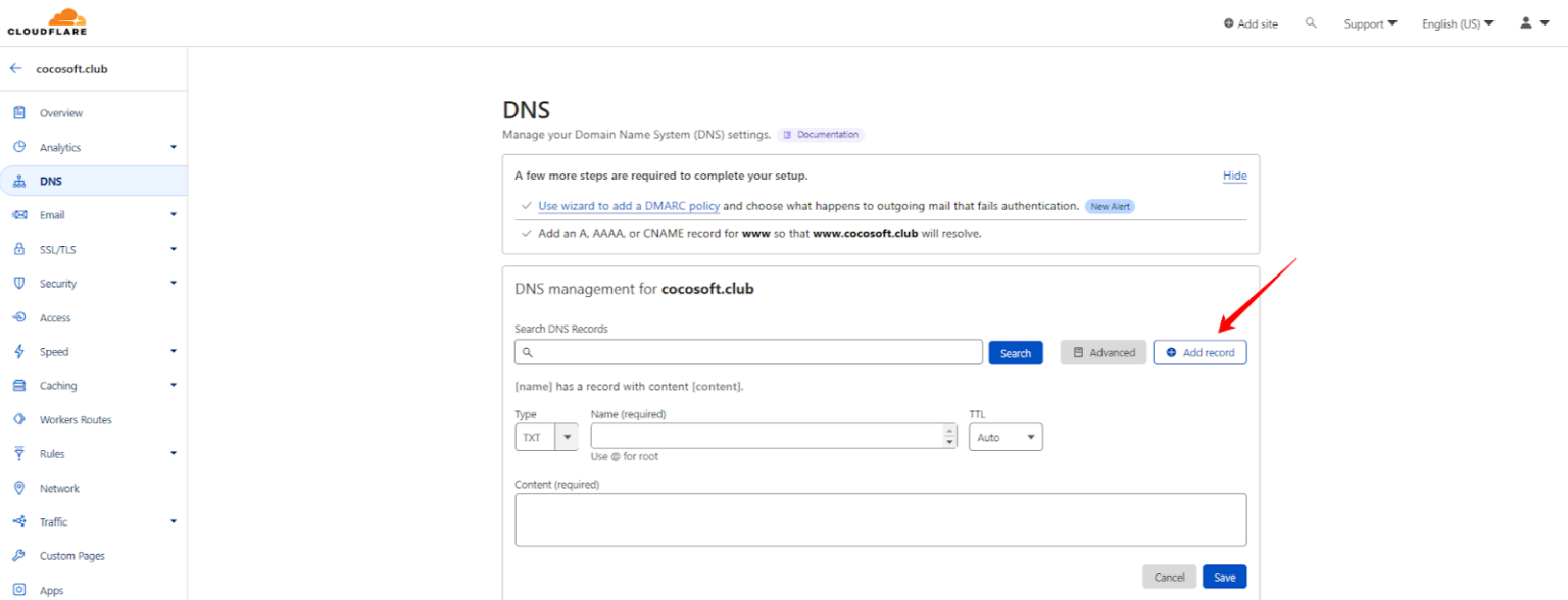 How to Add SPF Record to Cloudflare | EasyDMARC