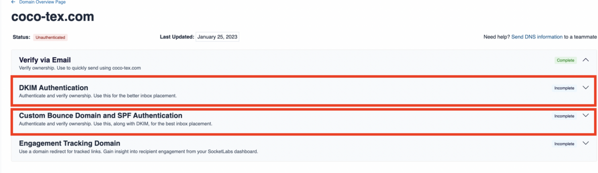 SocketLabs SPF & DKIM Setup: Step by Step | EasyDMARC