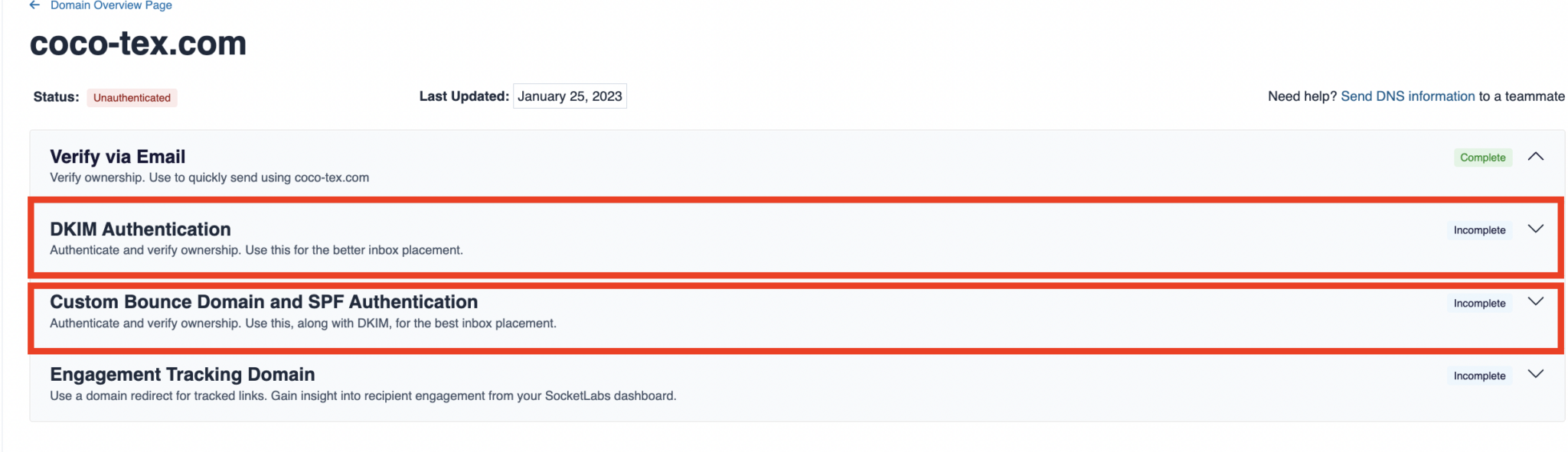SocketLabs SPF & DKIM Setup: Step by Step | EasyDMARC