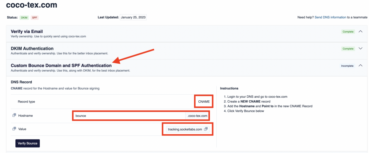 SocketLabs SPF & DKIM Setup: Step by Step | EasyDMARC