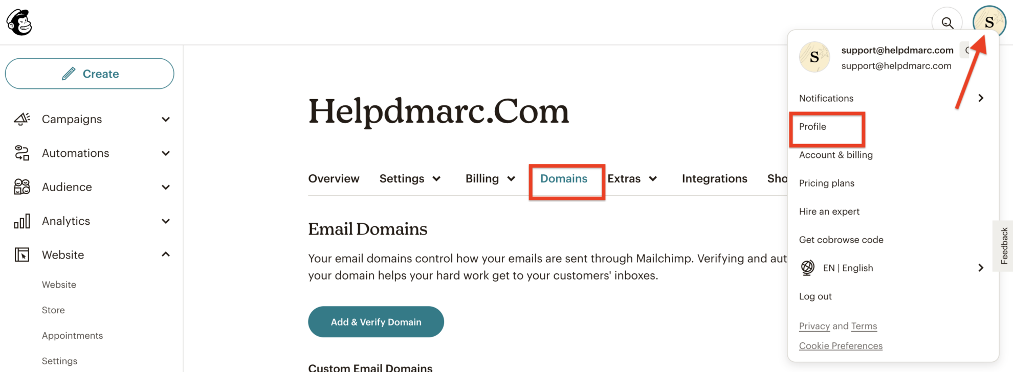 Mailchimp Authentication Setup: Step by Step | EasyDMARC