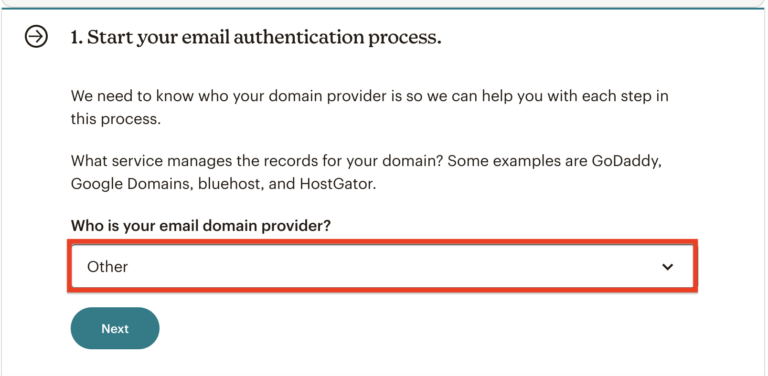 Mailchimp Authentication Setup: Step by Step | EasyDMARC