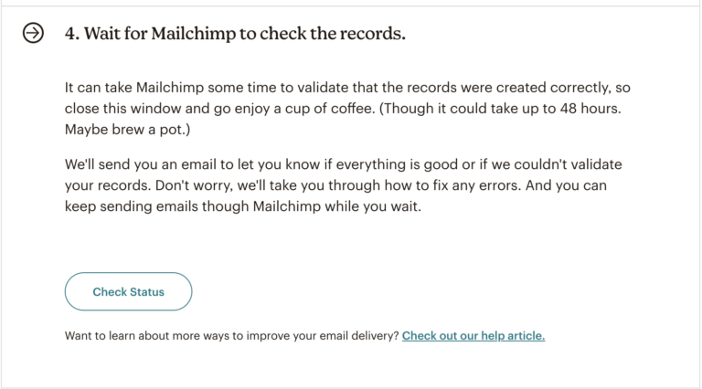 Mailchimp Authentication Setup: Step by Step | EasyDMARC