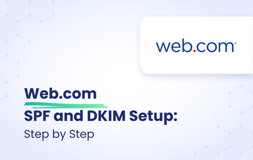 Web.com SPF & DKIM Setup | EasyDMARC