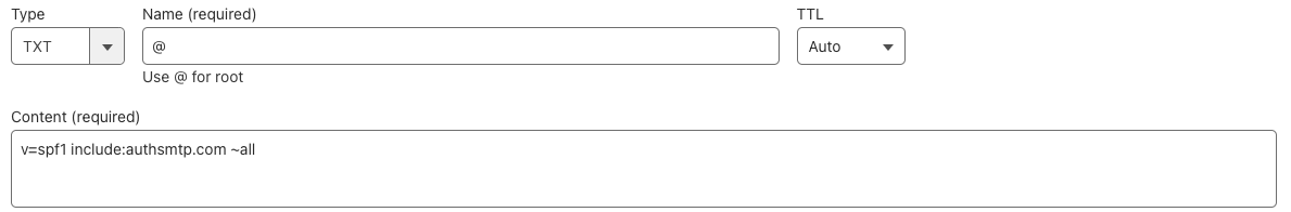 AuthSMTP SPF and DKIM configuration | EasyDMARC