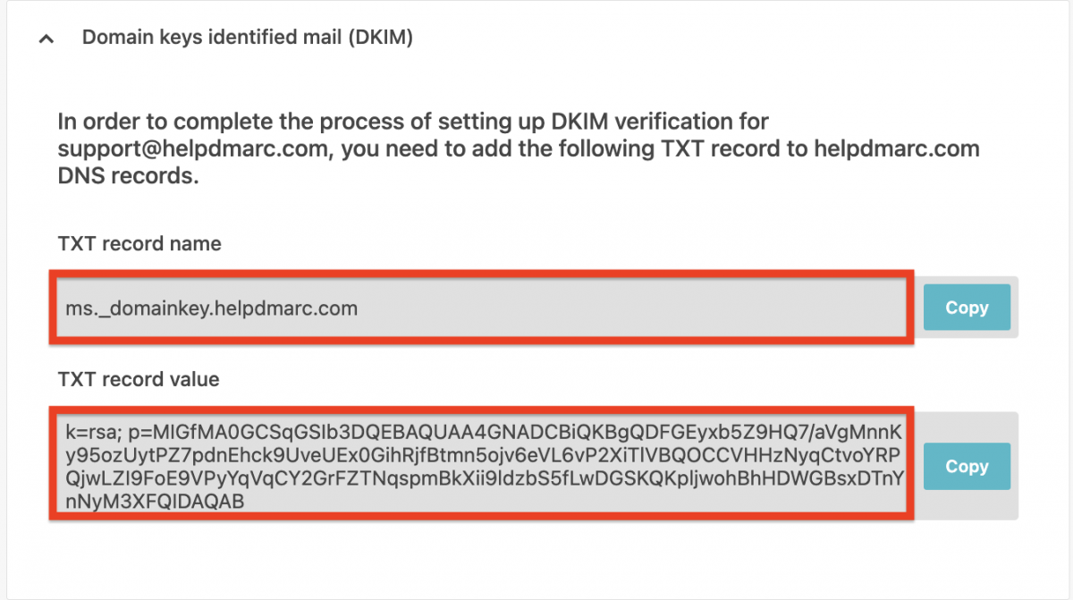 Moosend SPF & DKIM Setup | EasyDMARC