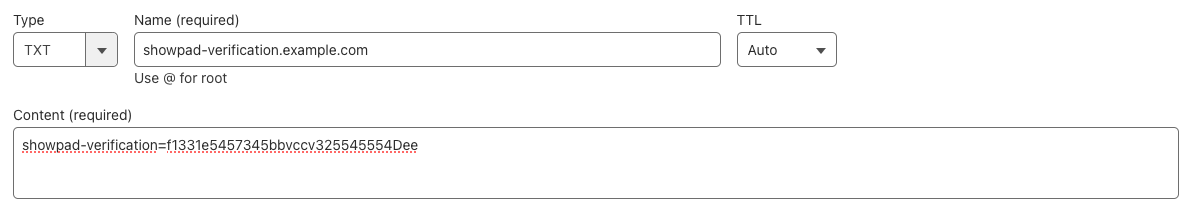 Showpad SPF and DKIM configuration | EasyDMARC