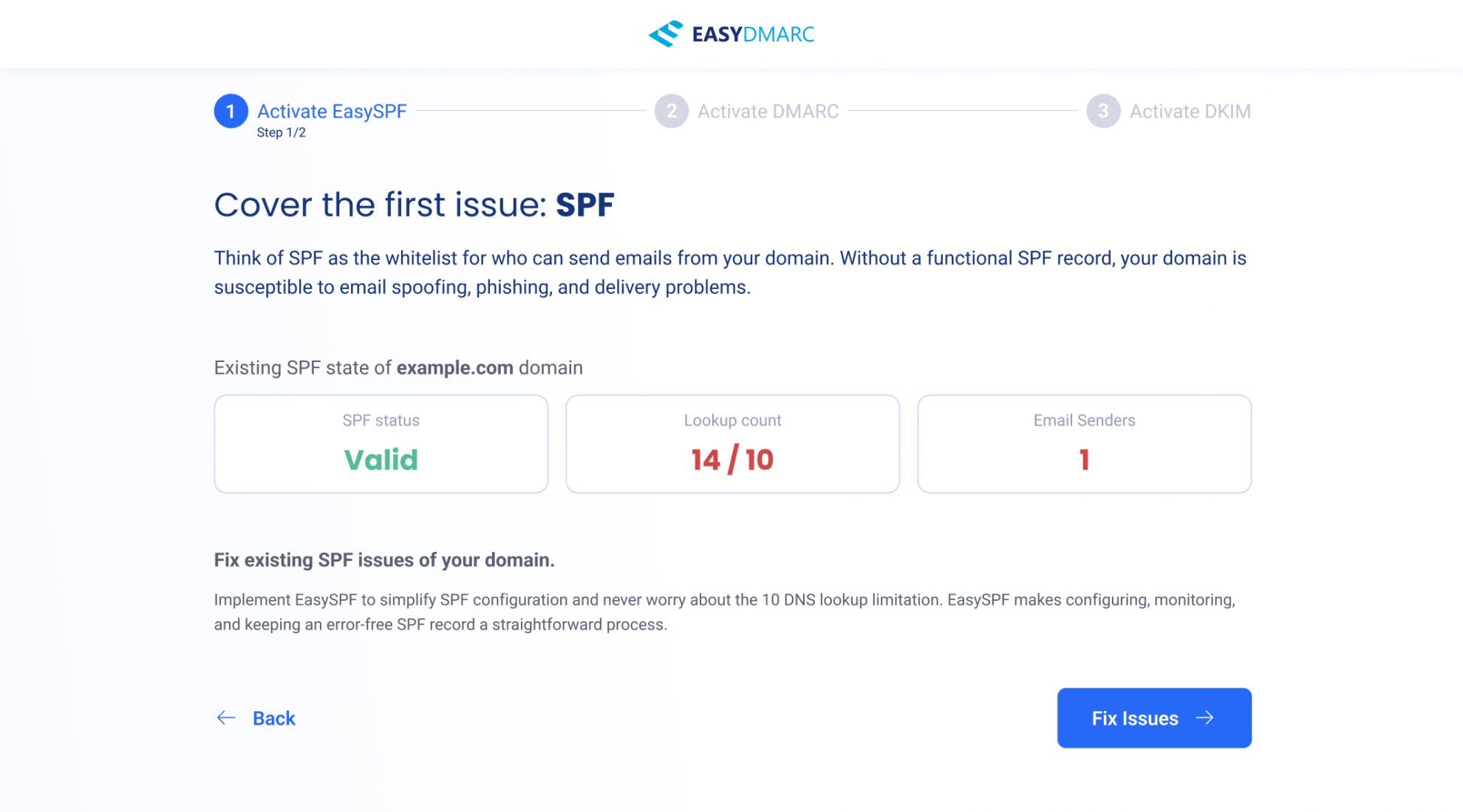 Improvements to Domain Scanner| EasyDMARC