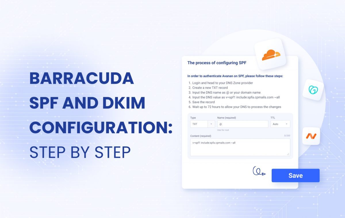 Barracuda SPF and DKIM Configuration | EasyDMARC