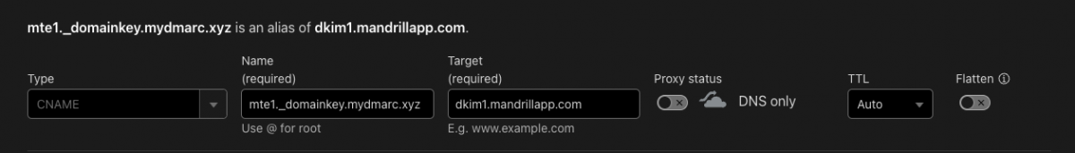 Mandrill SPF and DKIM Setup | EasyDMARC