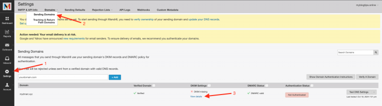 Mandrill SPF and DKIM Setup | EasyDMARC