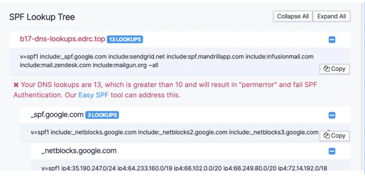 What is SPF PermError? How to Fix SPF Too Many DNS Lookups Errors ...