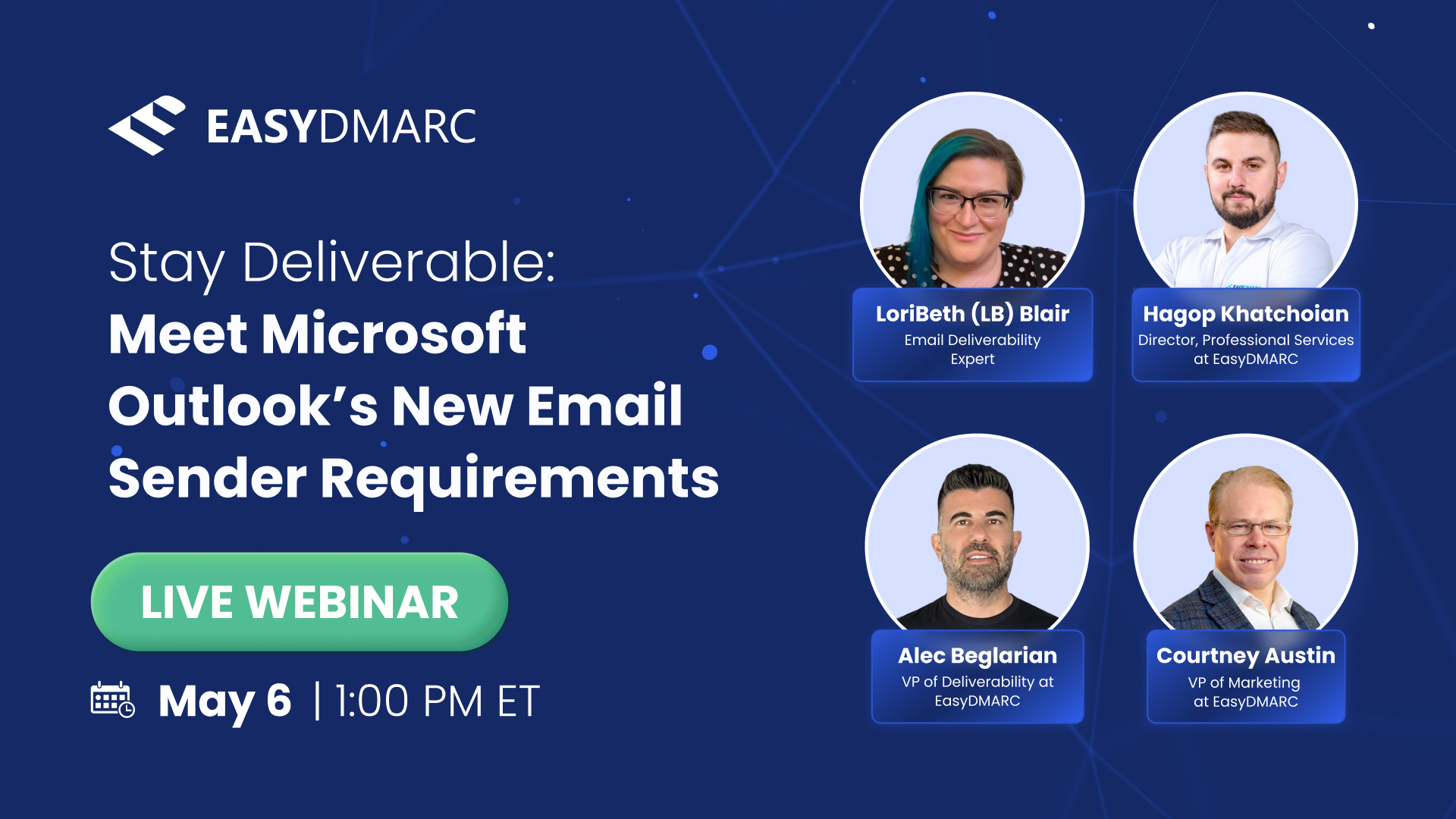 Microsoft Outlook Email Sender Requirements Webinar | EasyDMARC
