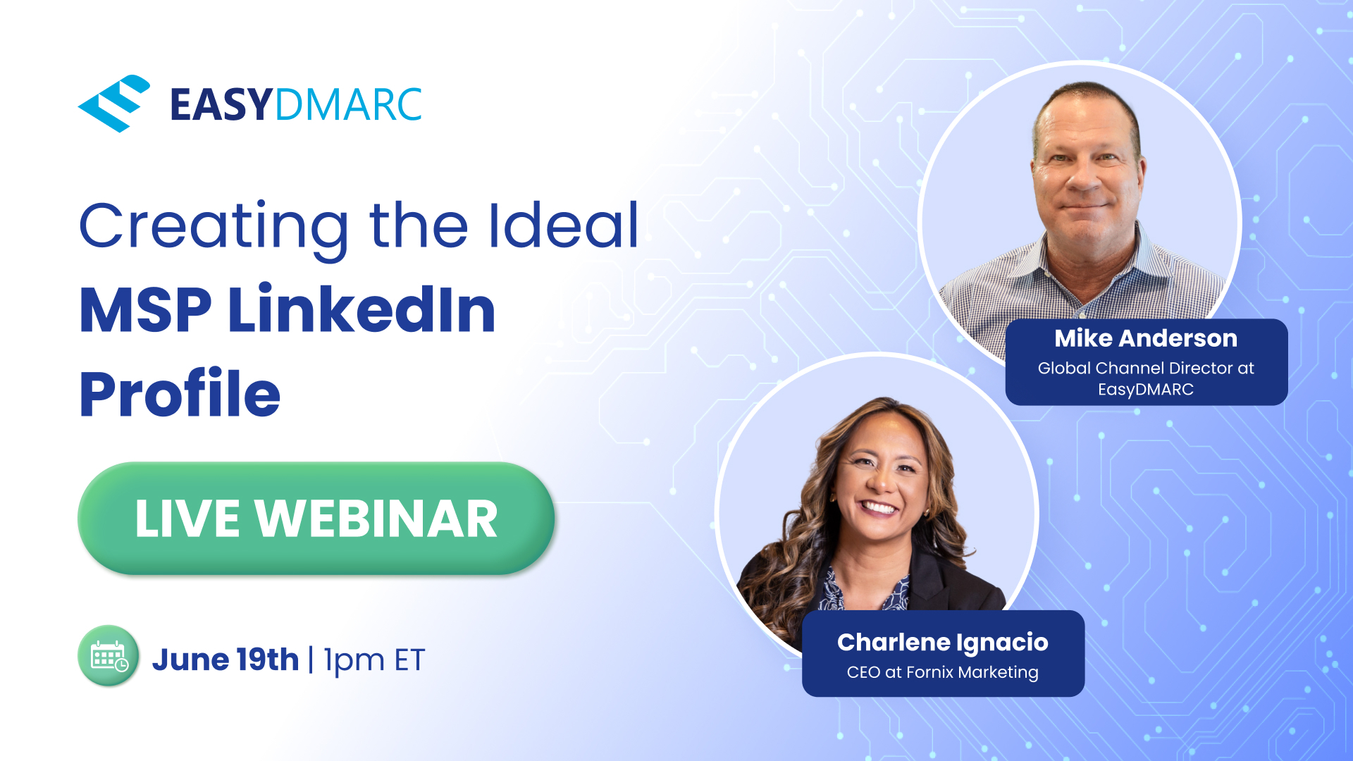 Live Webinar: Boost Your MSP LinkedIn Profile | EasyDMARC
