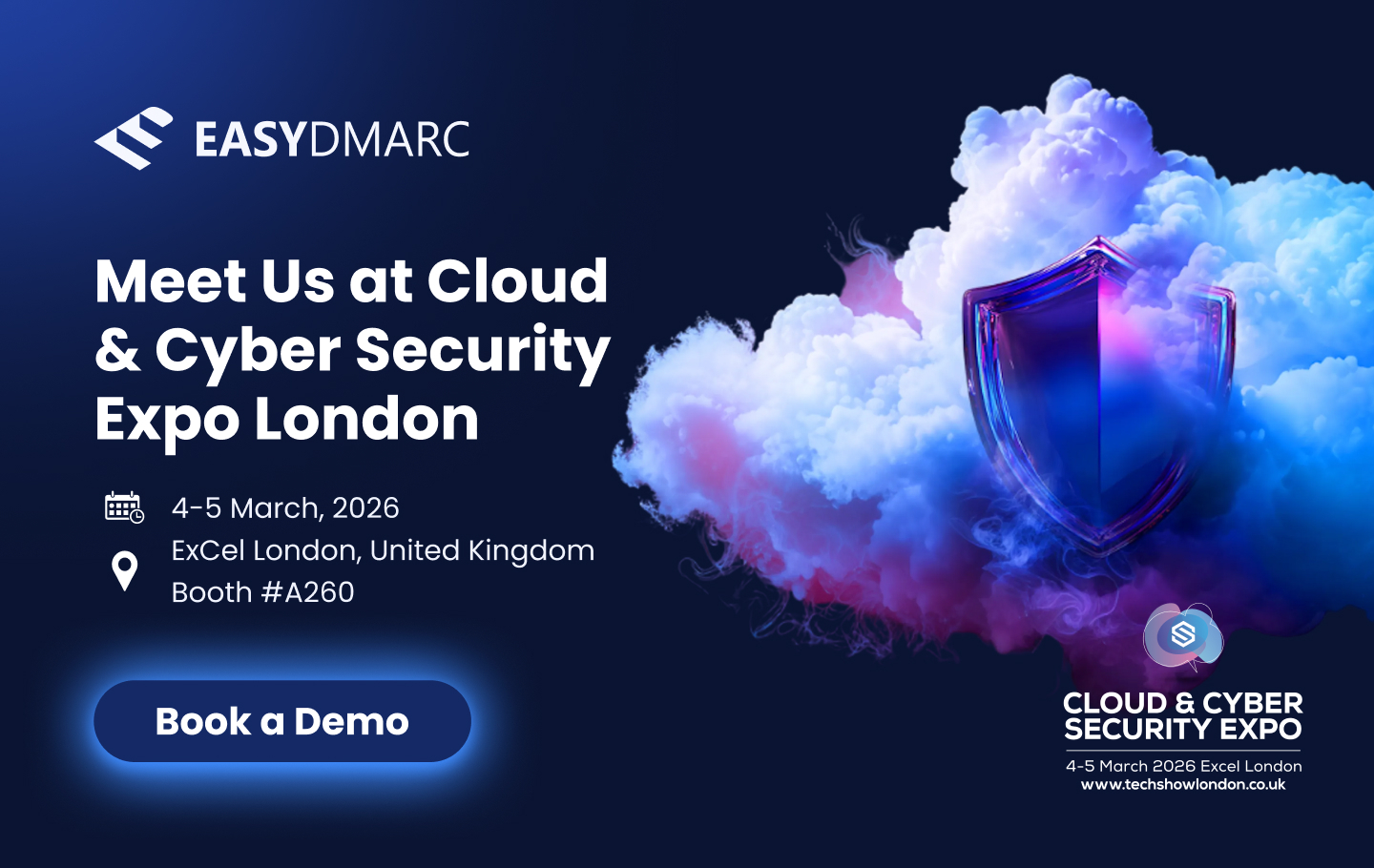 Cloud & Cyber Security Expo London 2026 | EasyDMARC
