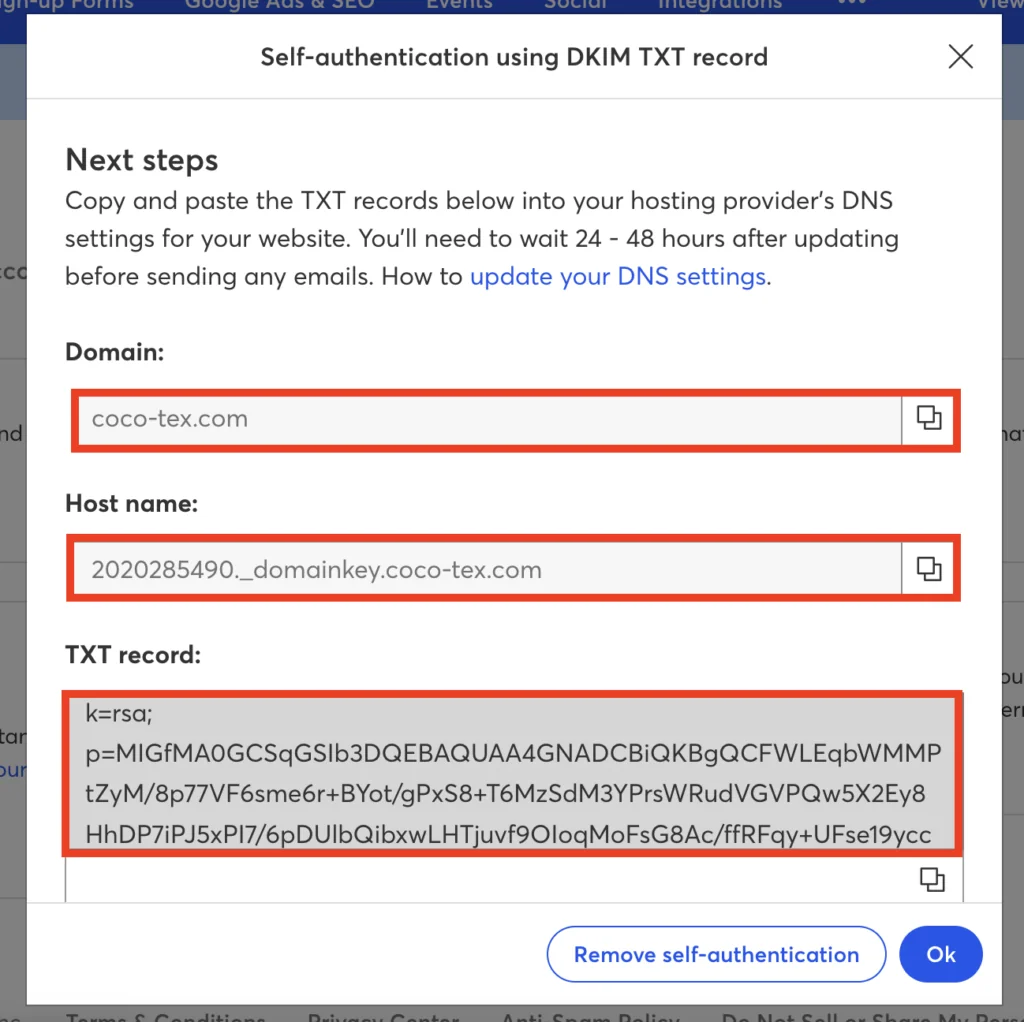 Constant Contact SPF and DKIM Setup | EasyDMARC Constant Contact SPF and DKIM Setup | EasyDMARC
