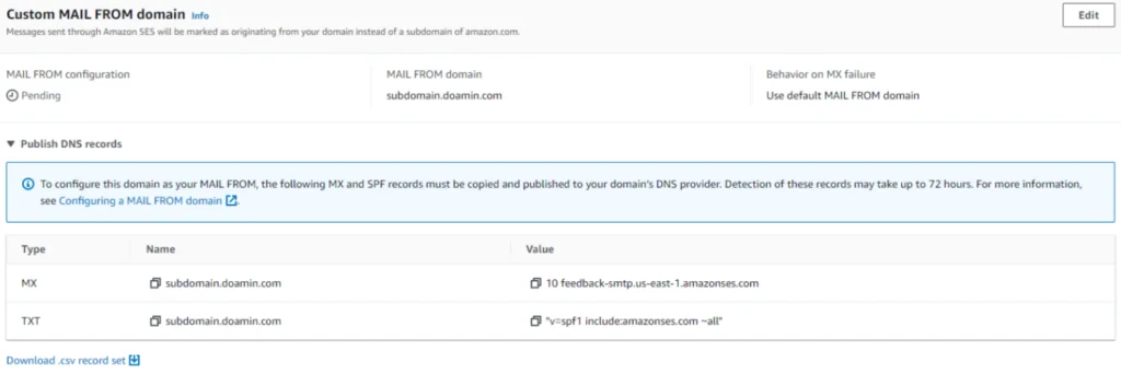 Amazon SES SPF and DKIM Configuration | EasyDMARC